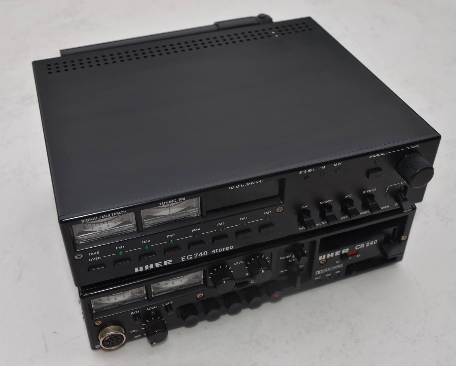 RadioCommunications: Divers: UHER CR-240 & EG-740