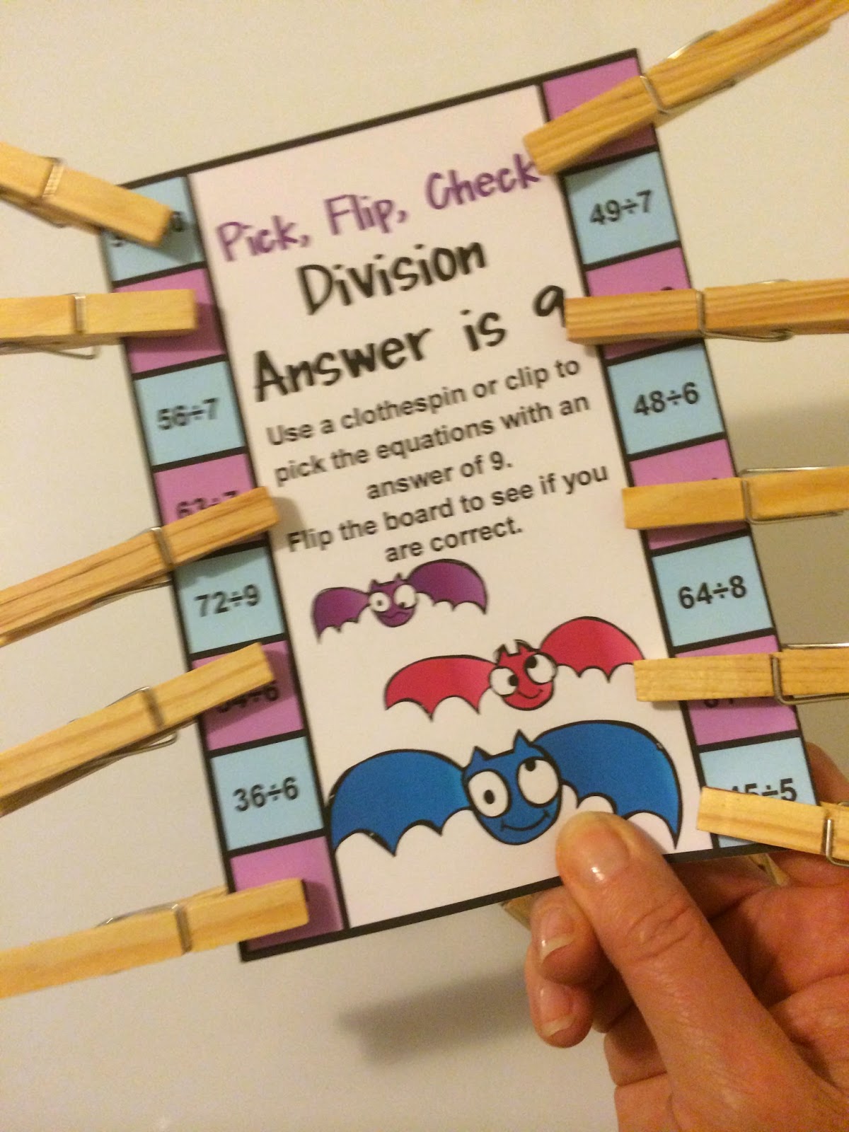 Fun Games 4 Learning: Flip Math Cards Freebies