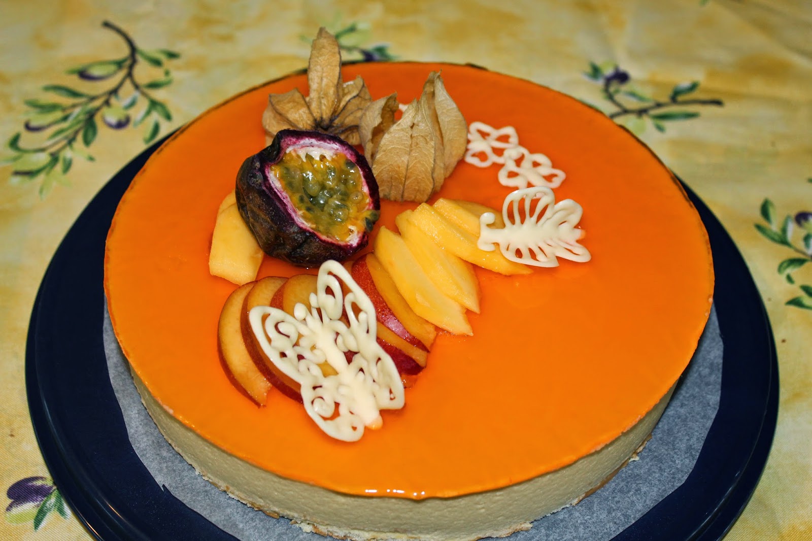 Bienvenue dans ma cuisine ...: Bavarois fruits de la passion/fruits ...