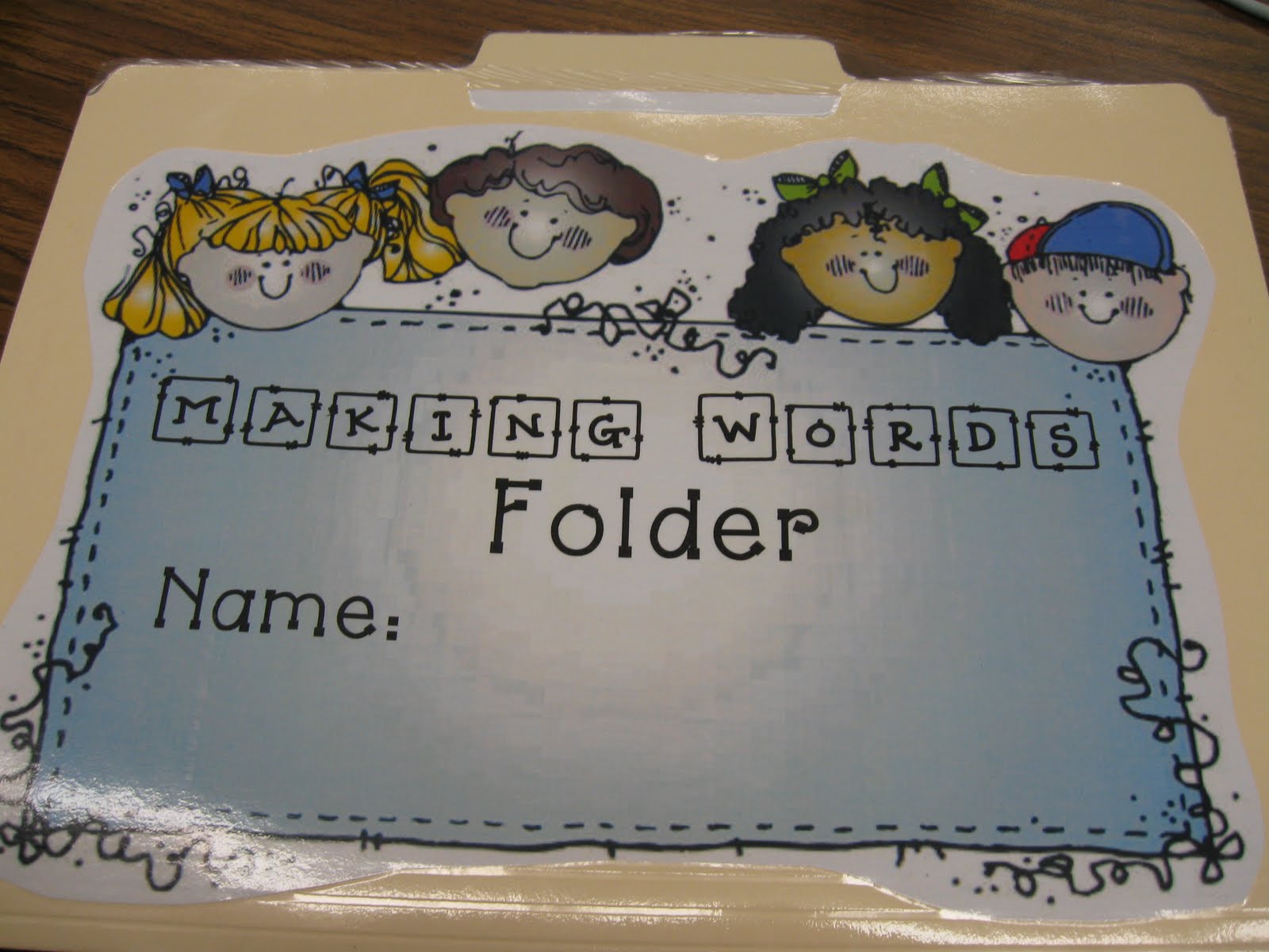 What the Teacher Wants!: Making Words Folder