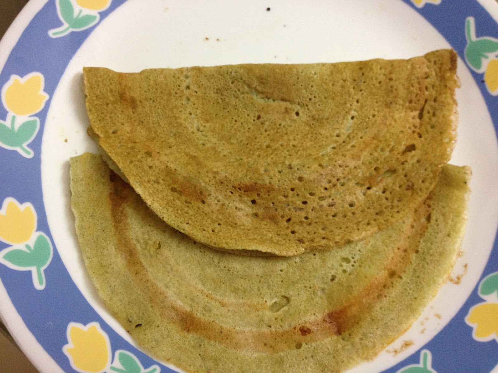 fab's cooking corner: Pesarattu Dosa / Whole Moong Dal Dosa / Green ...
