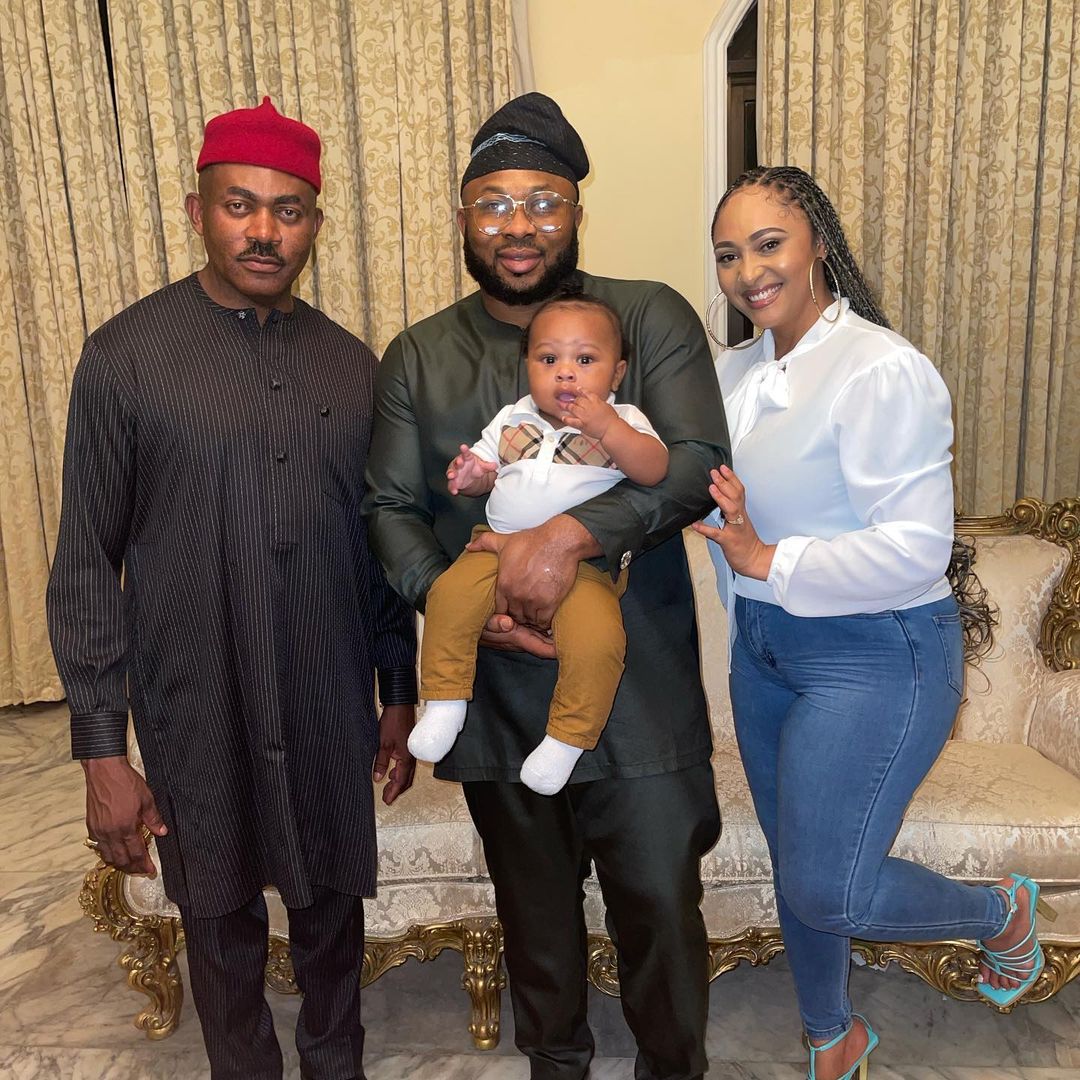 Dr. Maduka Receives New Baby And Family Of Churchill At His Lekki ...