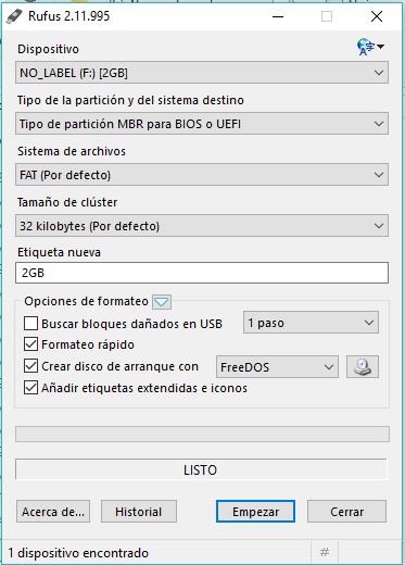 SOFTWARE FREE: Descargar rufus-2.11 full