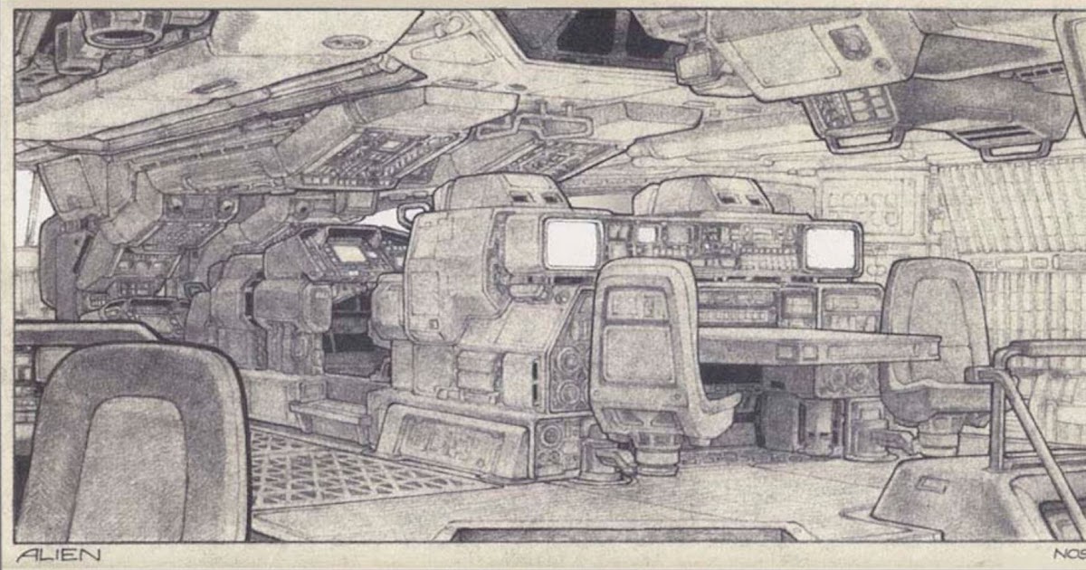 Alien Explorations: Alien: Design for the Nostromo Control Bridge (1978 ...