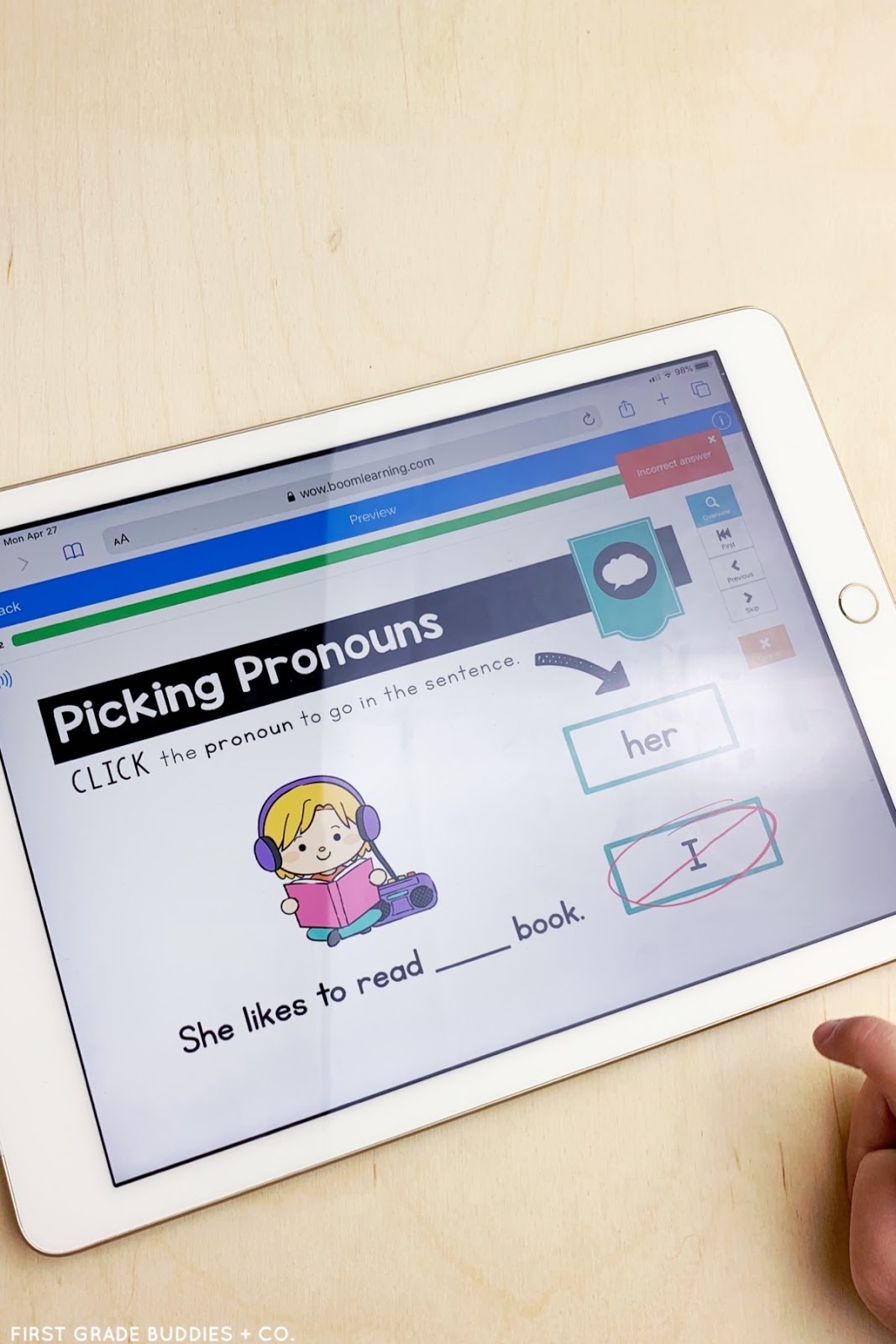 BOOM Cards: Perfect for Distance Learning | First Grade Buddies