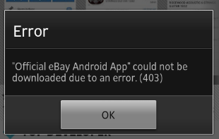How to fix error 403 google play android | Android