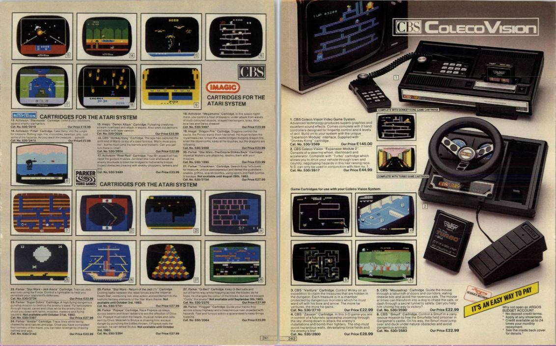 🕹️🎮 The Argos Catalogue & Video Games in the 1970s, 80s & 90s | A Trip ...