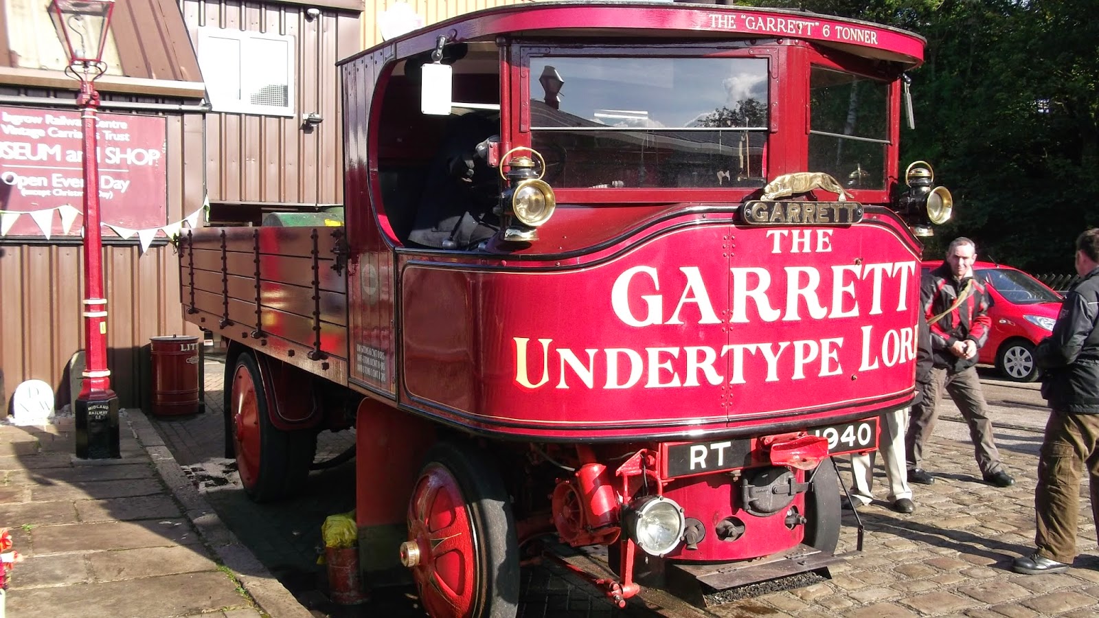 Steam Memories: Garrett steam wagon