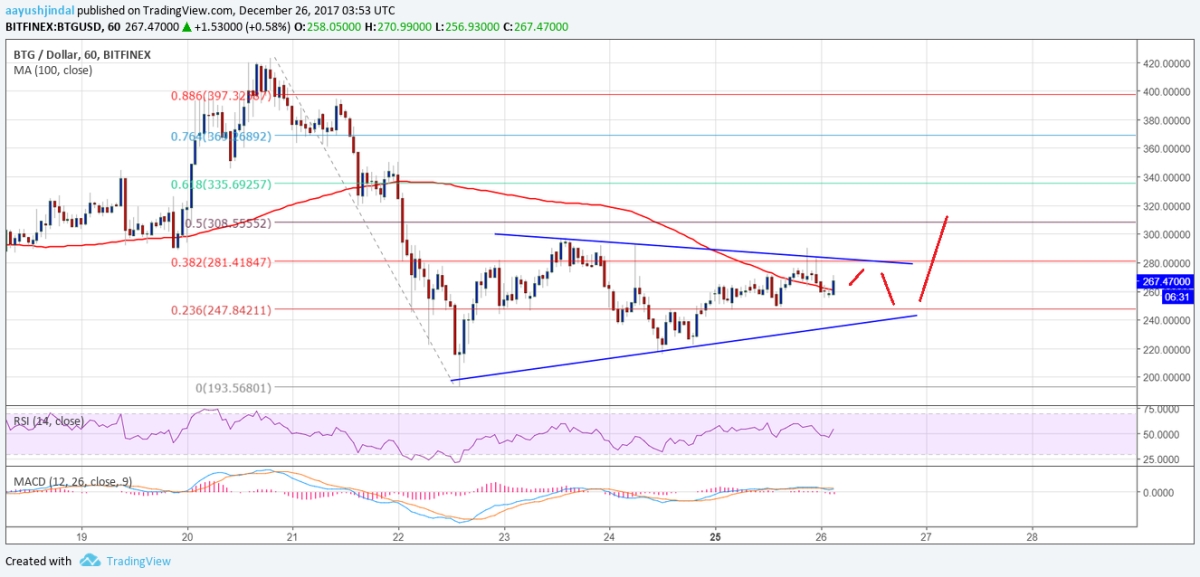 BITCOIN GOLD PRICE TECHNICAL ANALYSIS