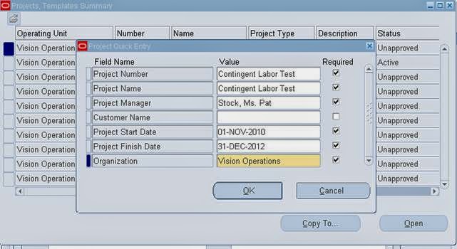 Oracle Applications Oracle Contingent Worker Contractor Setups And Process