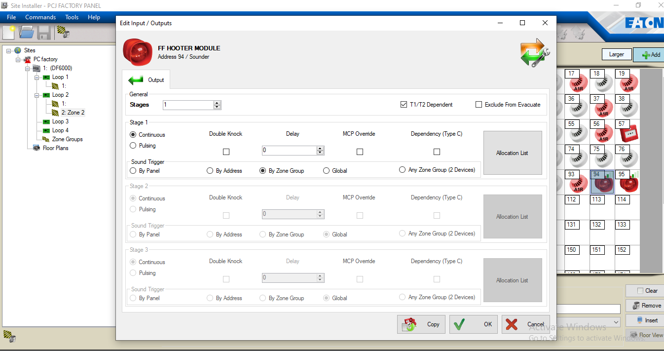 Programming On Cooper Fire Alarm System