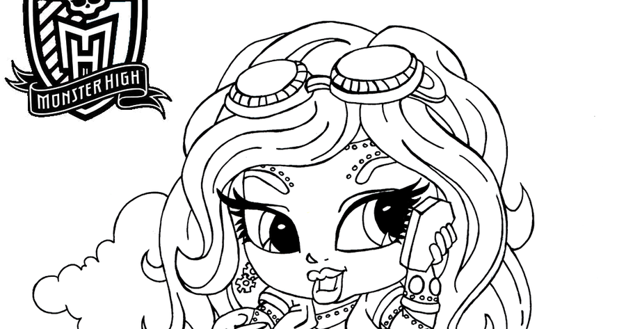 Monster High Bebes para Colorear, parte 1 - IMÁGENES PARA WHATSAPP ® y ...