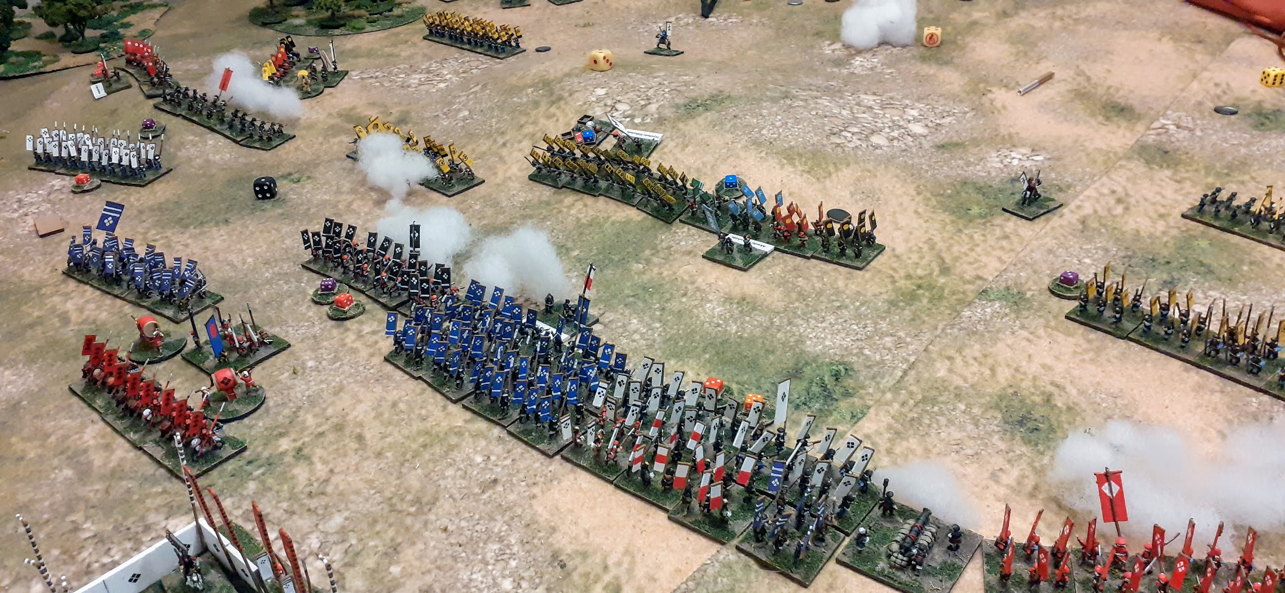 10mm Samurai game using Fantastic Battles rules