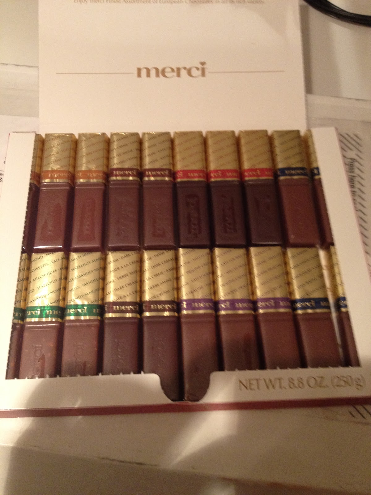 Sammi's Blog of Life: Merci Chocolates Review and Giveaway