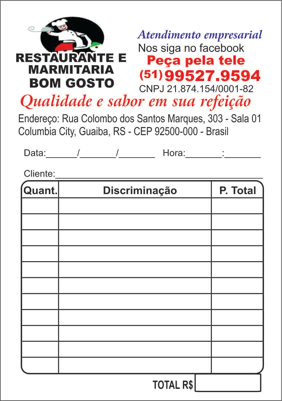 Gráfica Porto Alegre: Modelos de Artes de Blocos de Recibos