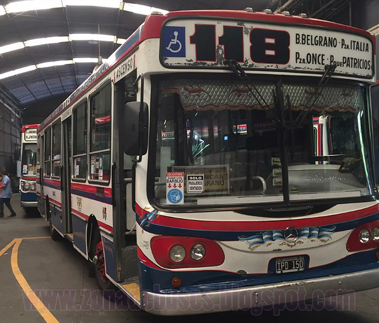 Colectibus - Zona de Buses: LINEA 118