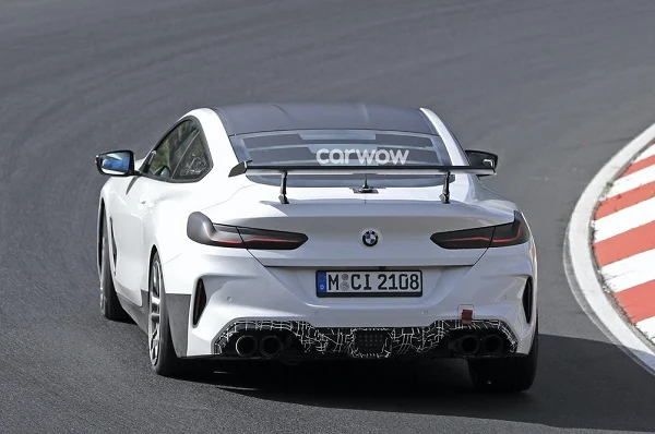 El nuevo BMW M8 CSL ya se muestra en el Nürburgring Nordschleife ...
