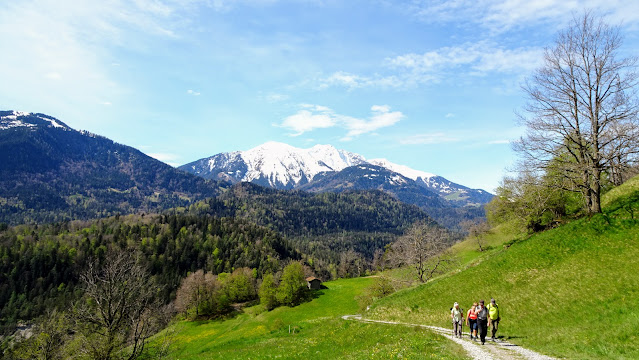 Trin Mulin – Digg – Tamins – Felsberg (GR) – Wandern mit Freunden