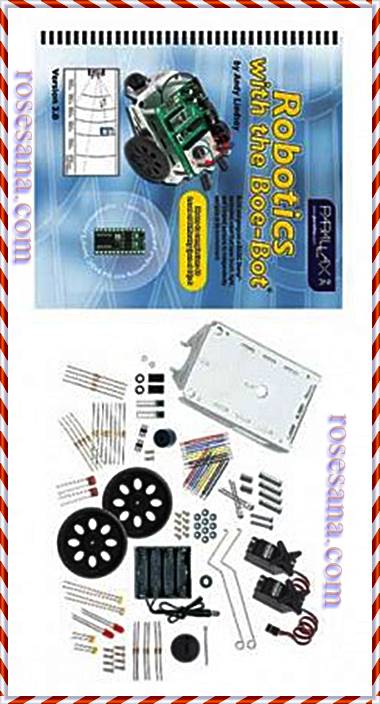 2R Hardware & Electronics: Boe-Bot Parts Kit Rev 2.0