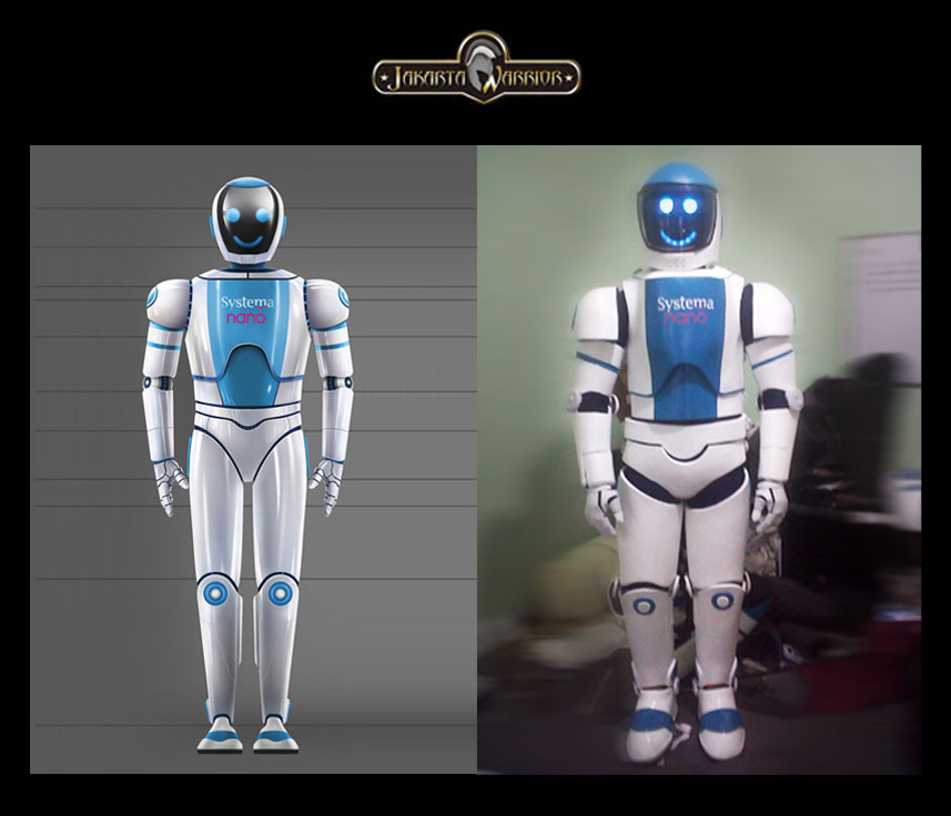 Jakarta Warrior Costume Maker: Systema Nano Mascot Costume for PT Lion ...