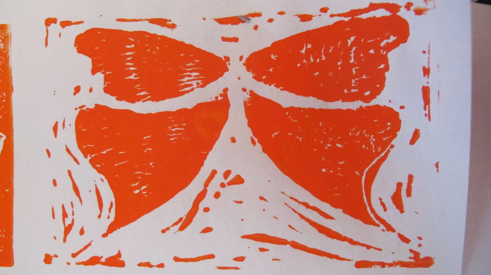 Nutchele: Monarch Butterfly Printmaking