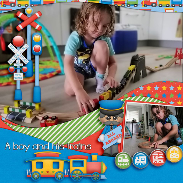 BoomersGirl Designs: "Making Tracks" Digital Kit