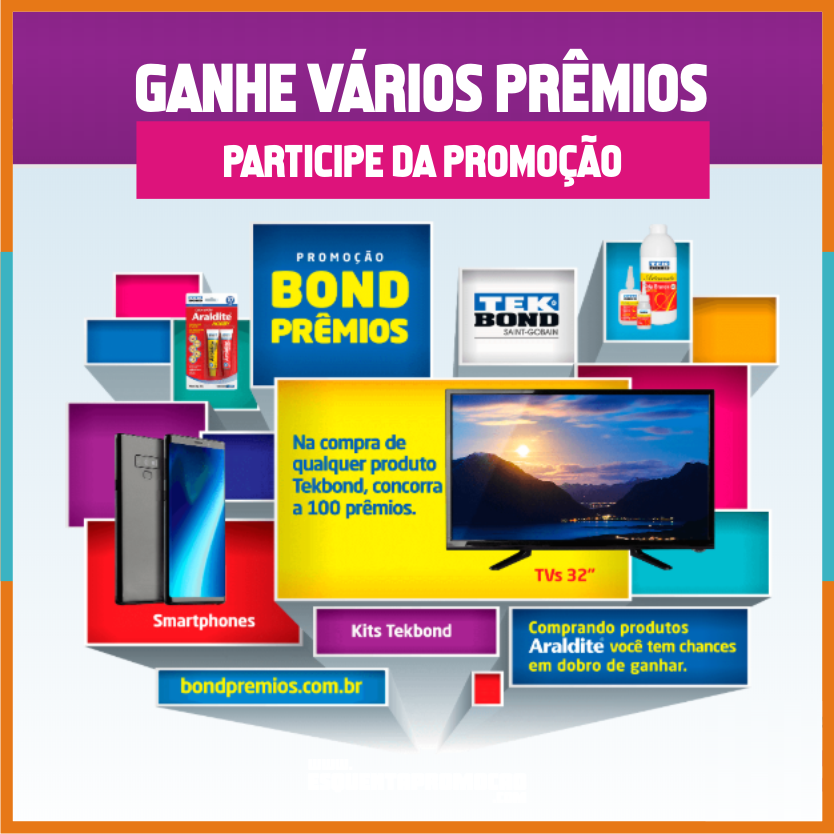 Participe da Promoção e Concorra a Vários Prêmios