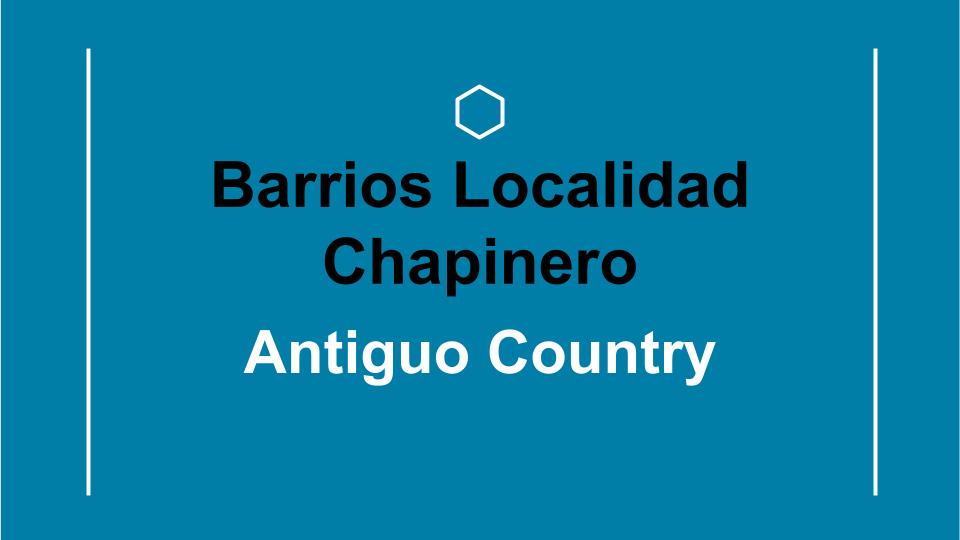 En Chapinero: Antiguo Country - Uno de los barrios de la localidad de ...