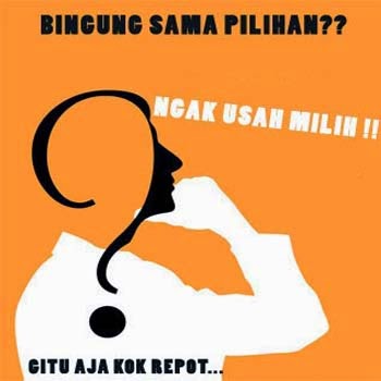 Pengertian Golput | Golput Bukan Dosa