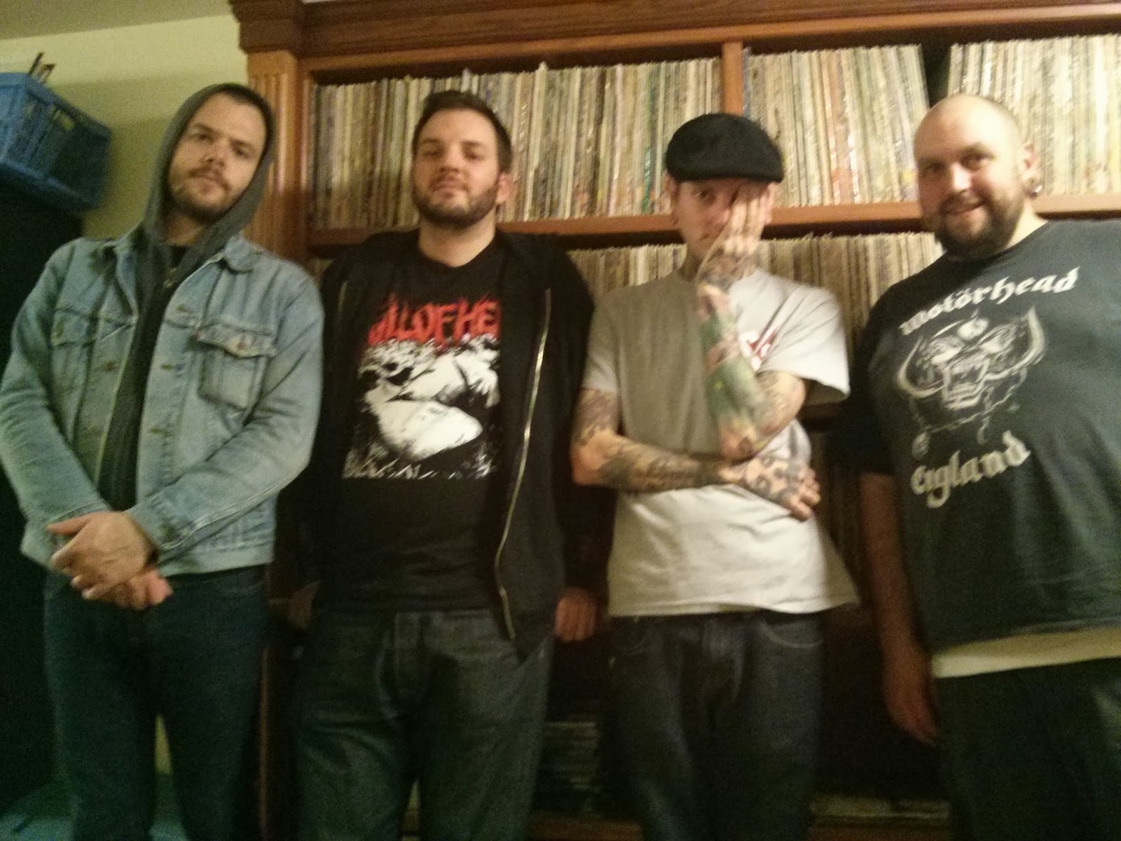 Equalizing Distort: Dead Mouth studio 3 session