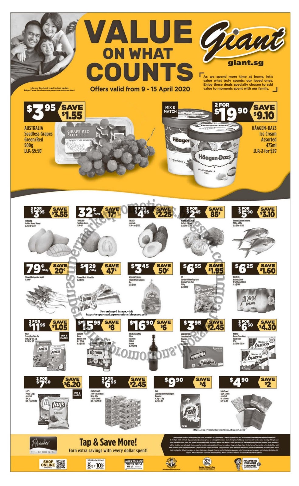Giant Value On What Counts Promotion 09 - 15 April 2020 ~ Supermarket ...