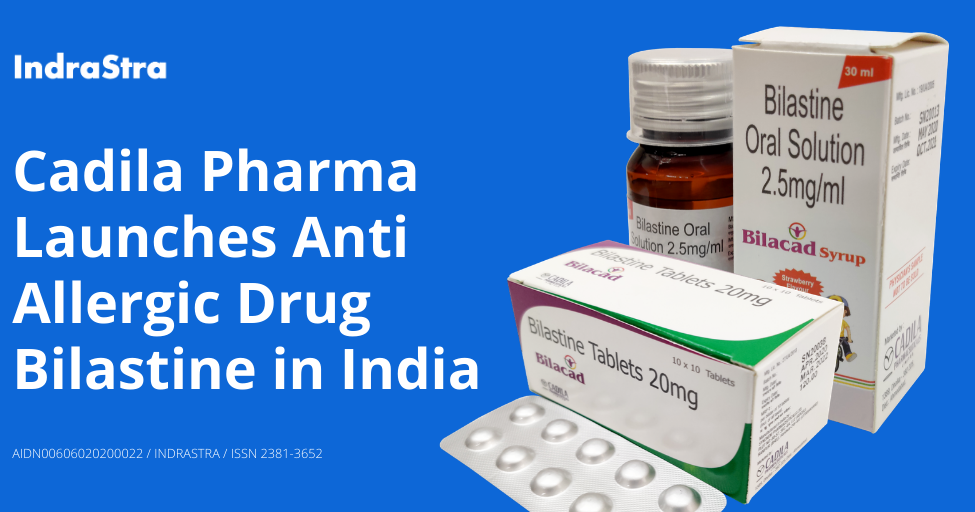 Cadila Pharma Launches Anti Allergic Drug Bilastine in India