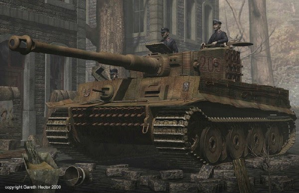 2º guerra mundial: Tanque tiger I alemão