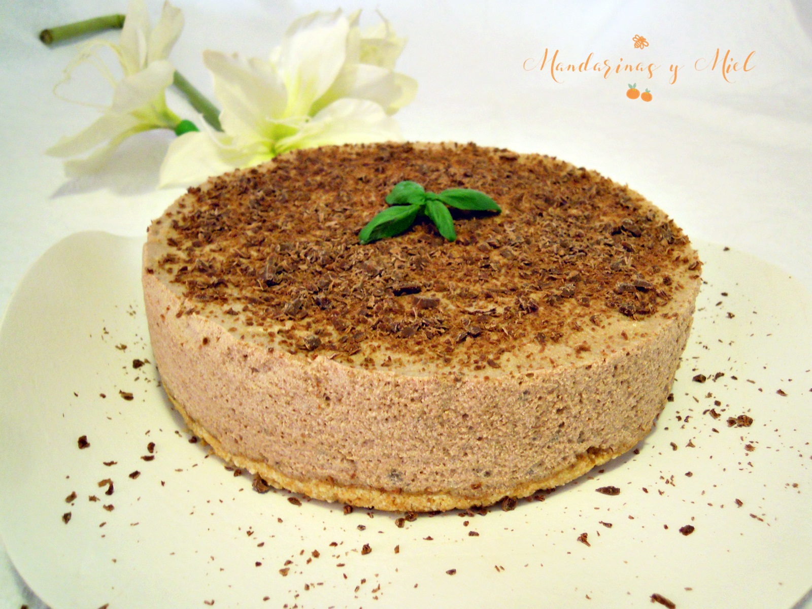 Tarta mousse de chocolate | Mandarinas y miel