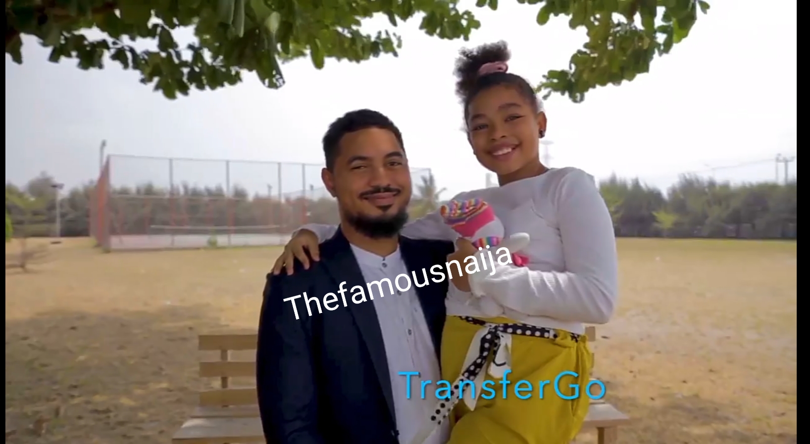 Photos, Images of Benjamin Touitou Nnayelugo and his child