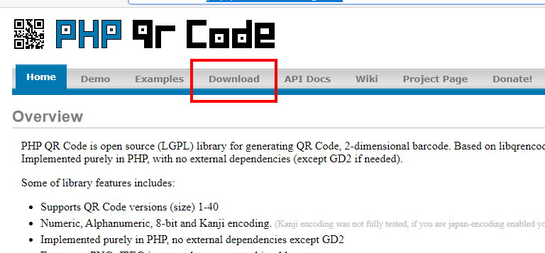PHP好用的QRcode產生套件phpqrcode->Xoops模組應用範例-教學撰寫:徐嘉裕Neil hsu