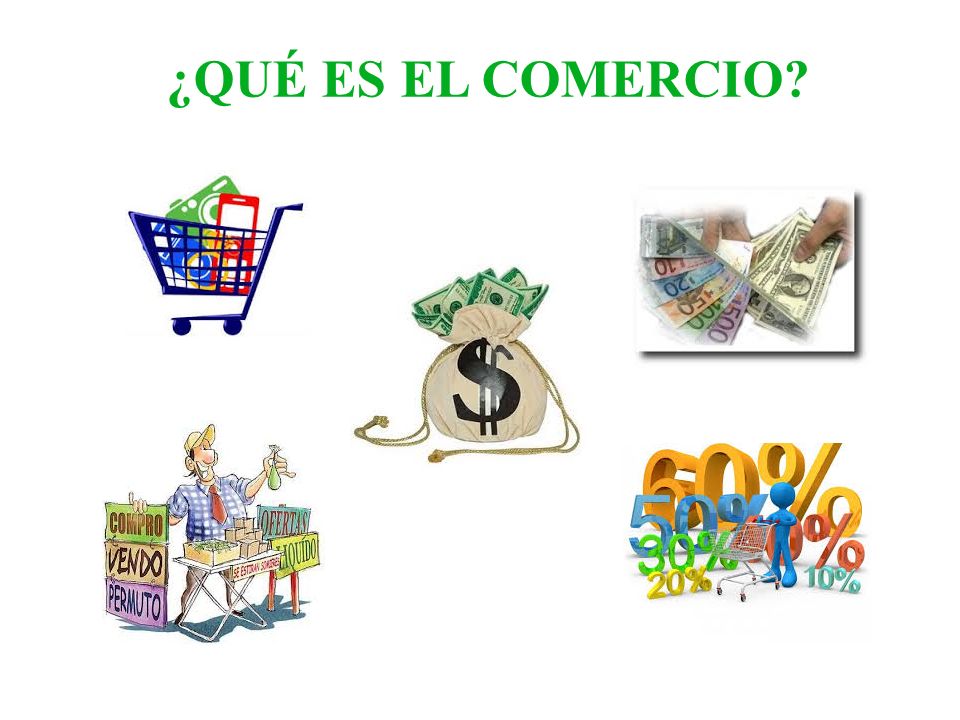 Definición, tipos y clasificaciones del comercio
