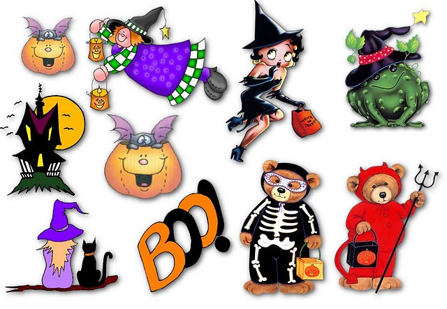 EL RINCON DE LAS ARTESANIAS: Halloween Laminas e Ideas