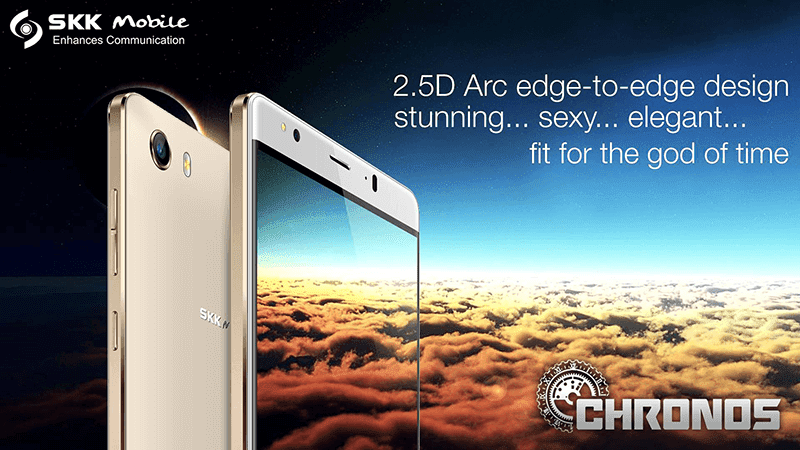 SKK Chronos Teased, A 6 Inch Phone With 2.5D Curved Arc Screen!