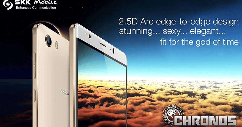 SKK Chronos Teased, A 6 Inch Phone With 2.5D Curved Arc Screen!