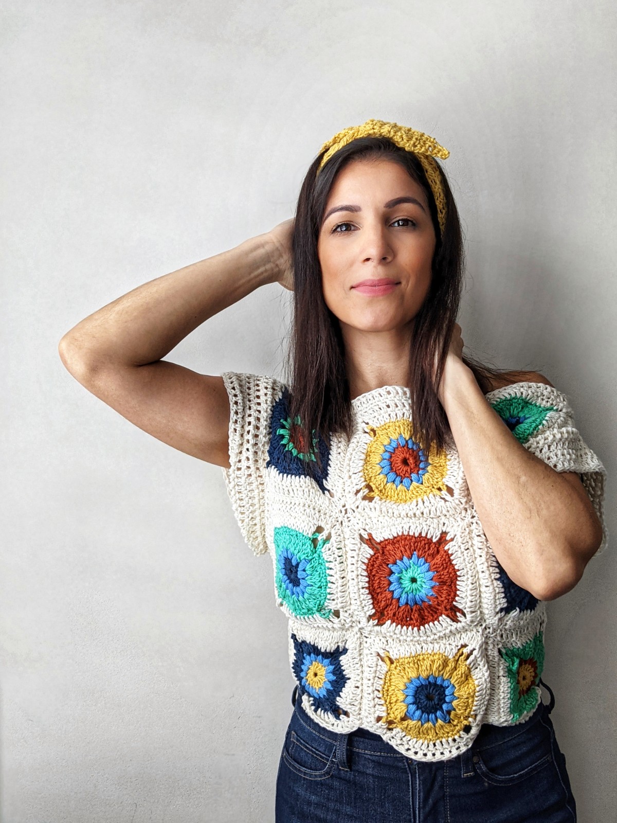 Sundrop Flower Top | OTH Crochet Nook