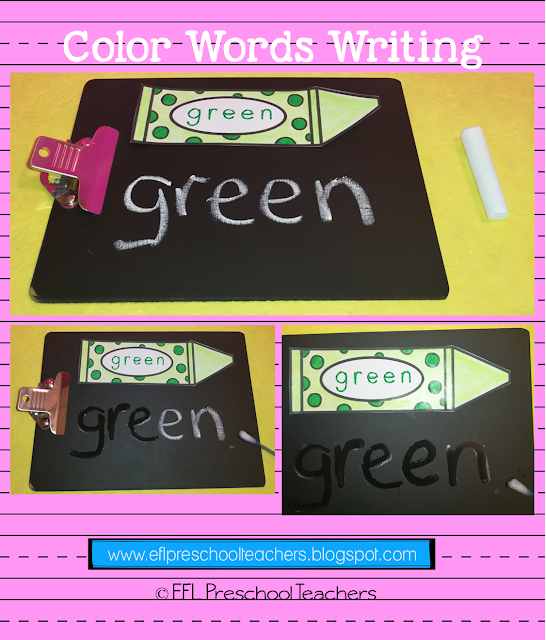 ESL/EFL Preschool Teachers: Adding color activities for the Preschool ...