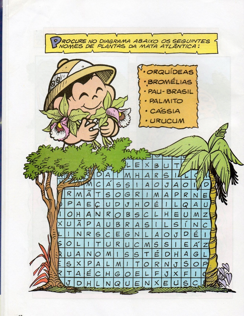 Turma da Mônica em: Mata Atlântica Aprendendo sobre a Mata Atlântica ...