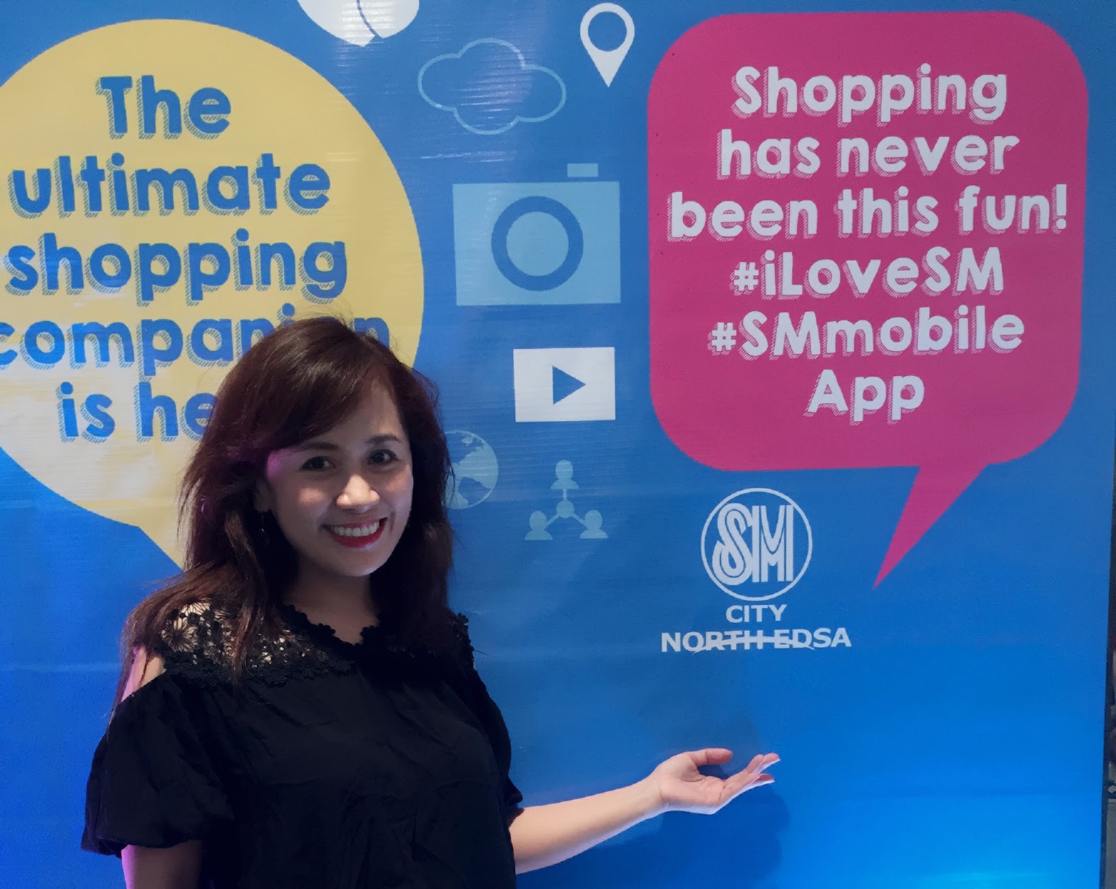 Tap,Shop, Dine and Enjoy with the SM Mobile App! - Rochelle Rivera