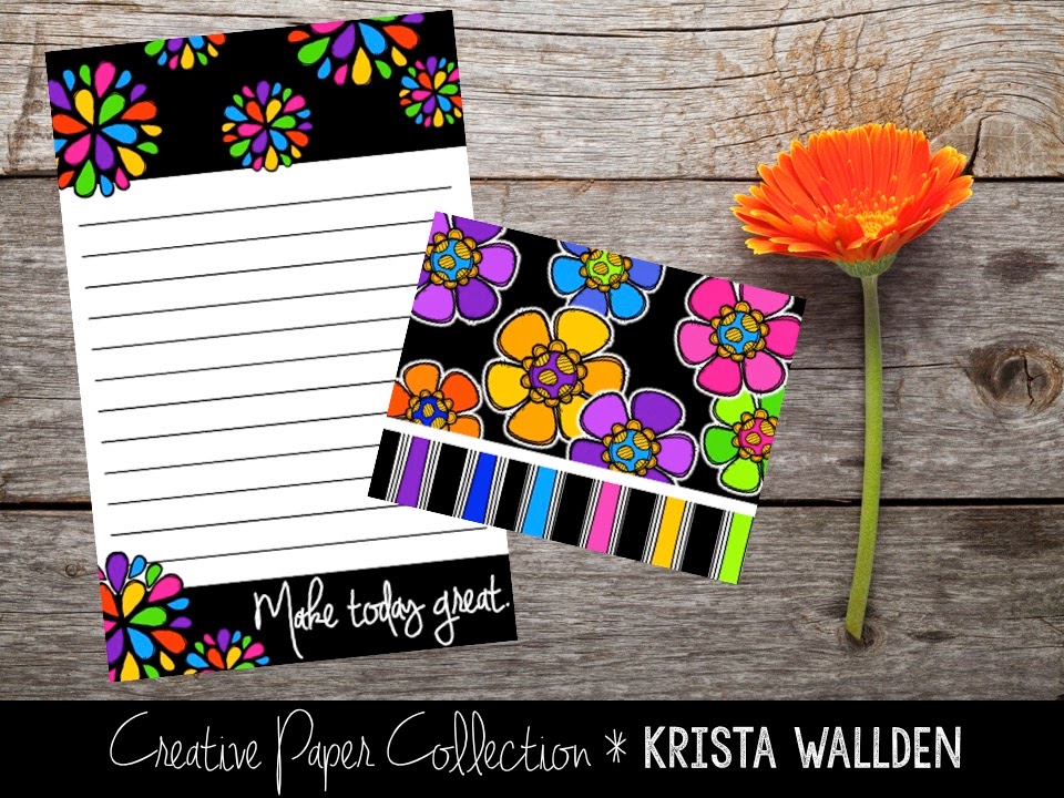 Blog Hoppin': Free Calendar and Creative Paper Collection Launch!
