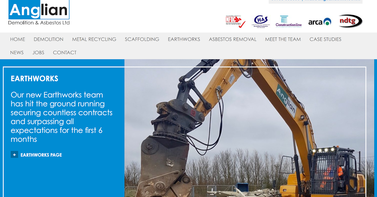 Our asbestos consultancy clients Anglian Demolition are hiring - more ...