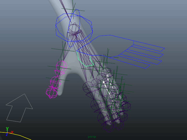 animation collaboration: hand curl with set-driven keys
