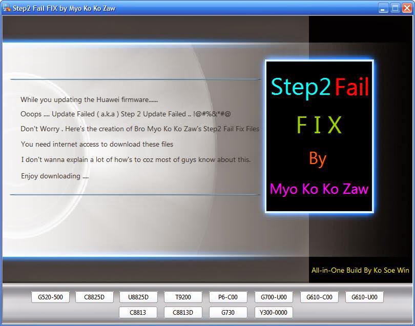 Huawei တစ္ခ်ိဳ႕ဖုန္းေတြ Firmware တင္ရင္းနဲ႕ Step 2 fail ျဖစ္သြားလို ...