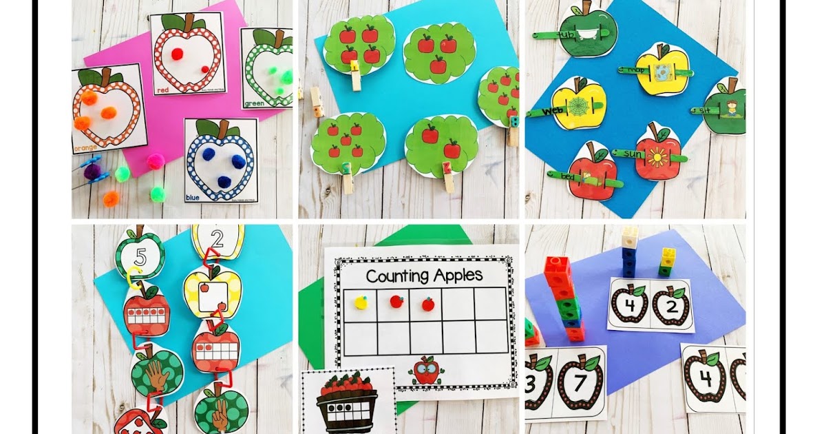 Apples Preschool Theme | Busy Hands and Minds