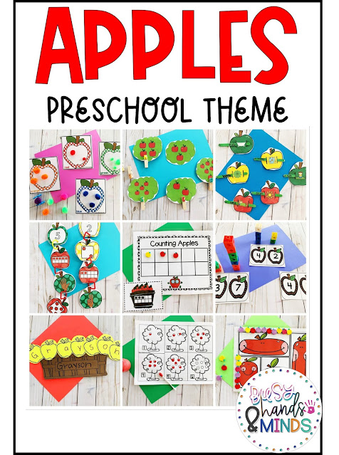 Apples Preschool Theme | Busy Hands and Minds